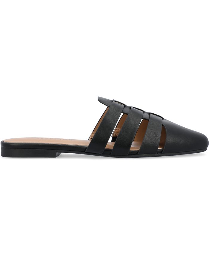 Journee Collection Women's Jazybell Caged Slip On Mules - Macy's