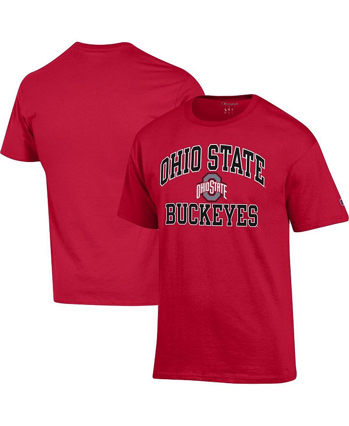 Champion Men's Scarlet Ohio State Buckeyes High Motor T-shirt - Macy's