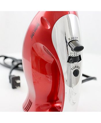 Better Chef 5 Speed Motor Lightweight Hand Mixer in Red & Reviews ...