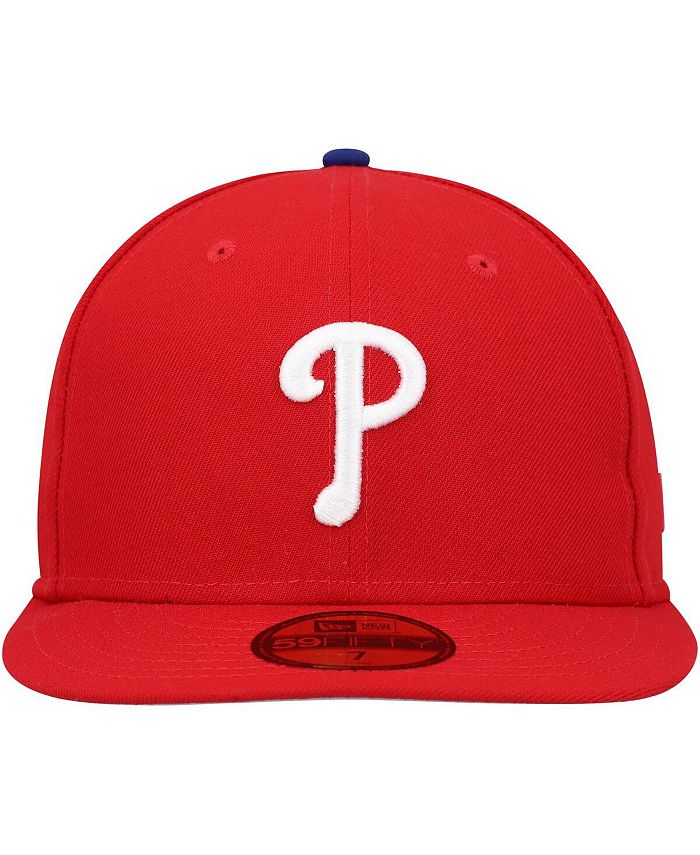 New Era Men's Red Philadelphia Phillies Authentic Collection Replica ...
