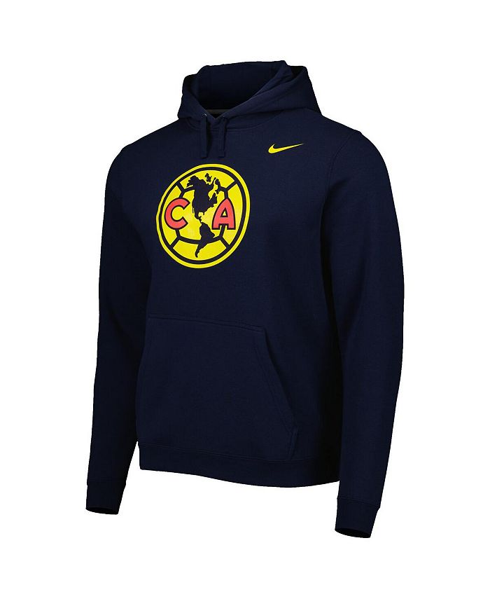 Nike Men's Navy Club America Club Primary Pullover Hoodie - Macy's