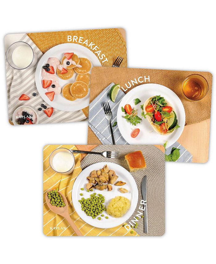 Kaplan Early Learning Breakfast, Lunch, and Dinner Meals Puzzles - Set ...