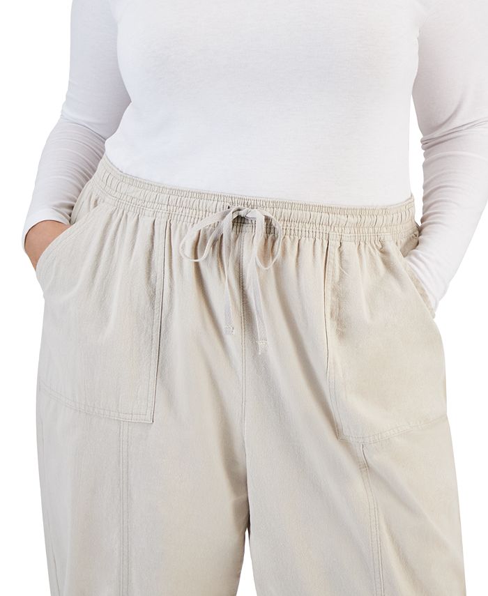 Karen Scott Plus Size Quinn Capri Pants, Created for Macy's - Macy's