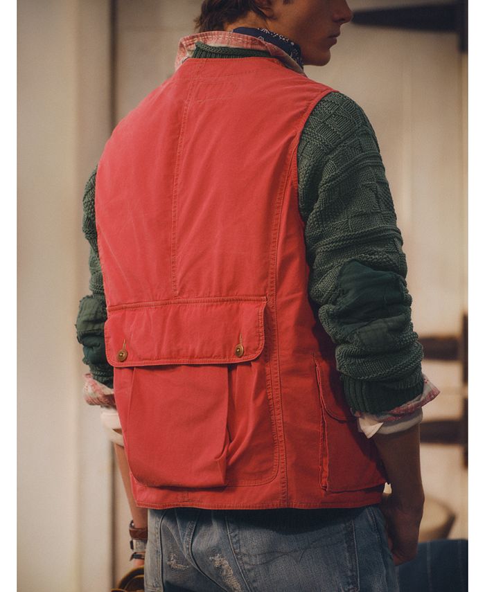 Polo Ralph Lauren Men's Canvas Fishing Vest - Macy's