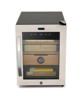 Whynter 1.2 cu. ft. Stainless Steel Digital Control and Display Cigar ...
