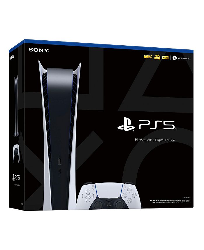 PlayStation 5 Digital Console with Pulse Headset and Carry Bag (PS5 ...