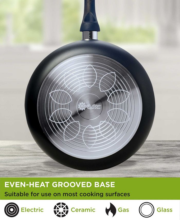 Ecolution Aluminum 8 Piece Evolve Non-Stick Cookware Set - Macy's