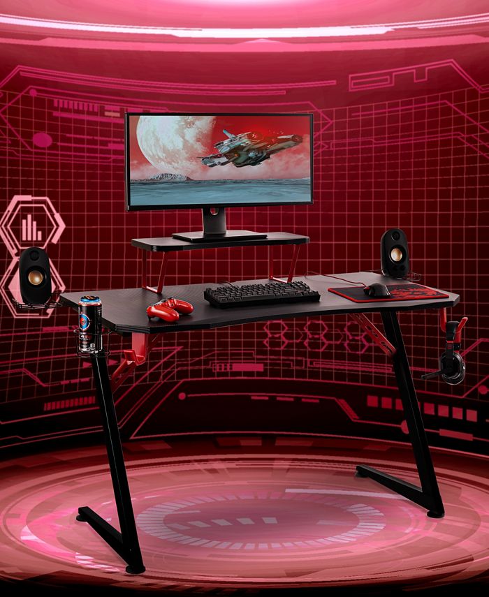 Seville Classics 47.2" airLIFT Elite Gaming Esports Computer Desk - Macy's