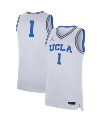 Men's Jordan #1 White UCLA Bruins Replica Jersey - Macy's