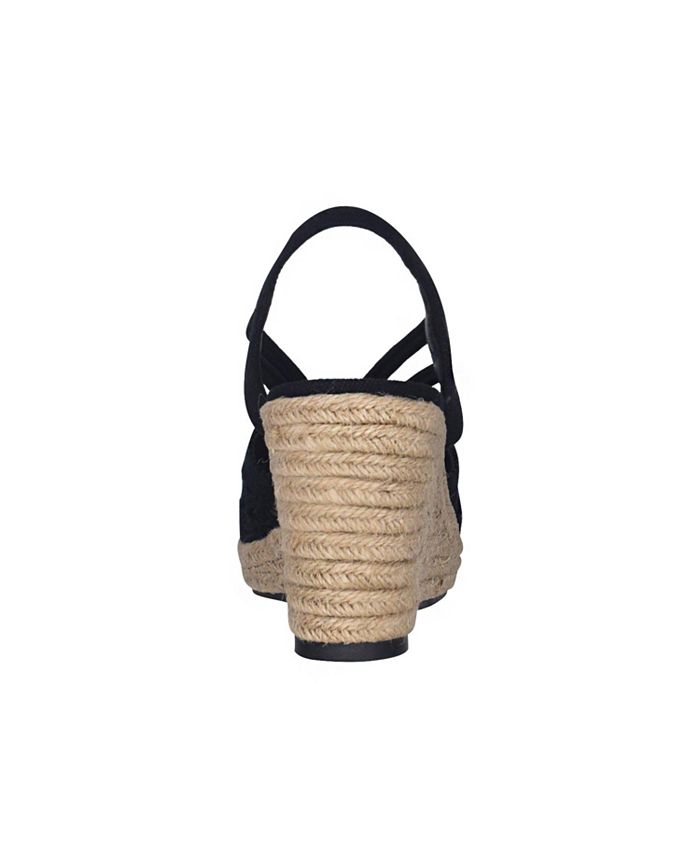 Impo Women's Tonessa Memory Foam Stretch Espadrille Wedge Sandals - Macy's