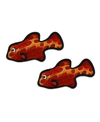 Tuffy Ocean Creature Fish Red, 2-Pack Dog Toys - Macy's