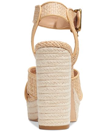 COACH Nelly Crossband Platform Dress Sandals - Macy's