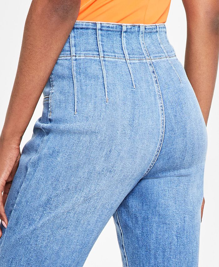 I.N.C. International Concepts Women's Double-Shank High-Rise Flare-Leg ...