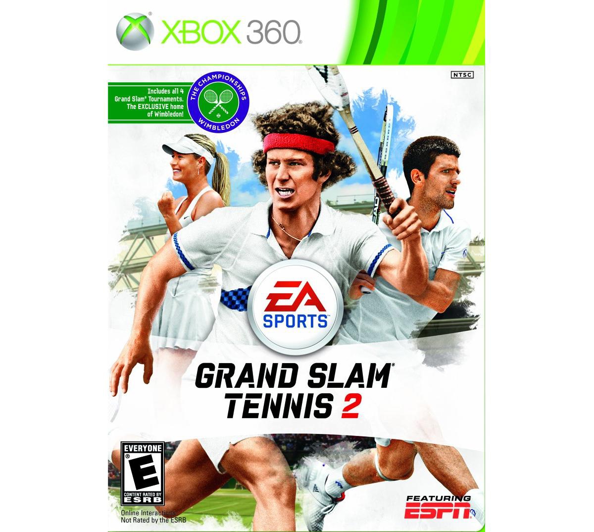 Click here for Grand Slam  Tennis 2 - XBox 360 - Open Miscellaneo... prices
