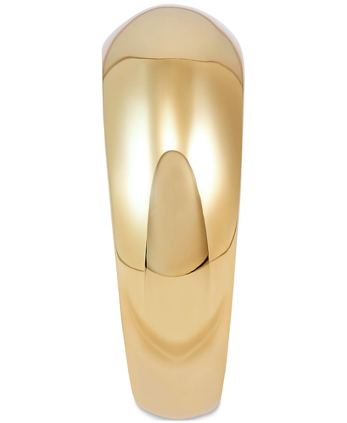 Italian Gold Polished Dome Ring in 14k Gold - Macy's
