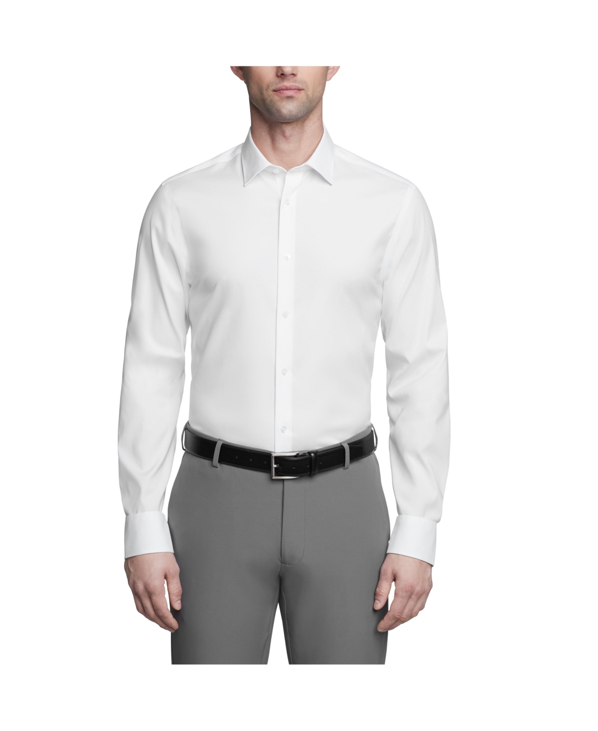 Click here for Calvin Klein Mens Refined Cotton Stretch Slim Fit... prices