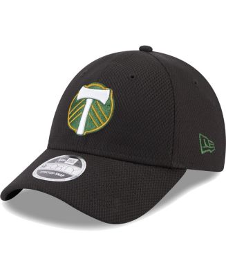 Men's New Era Black Portland Timbers Basic 9FORTY Mesh Snapback Hat ...