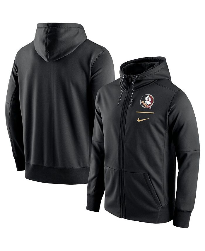 Nike Men's Black Florida State Seminoles Logo Stack Performance Full ...