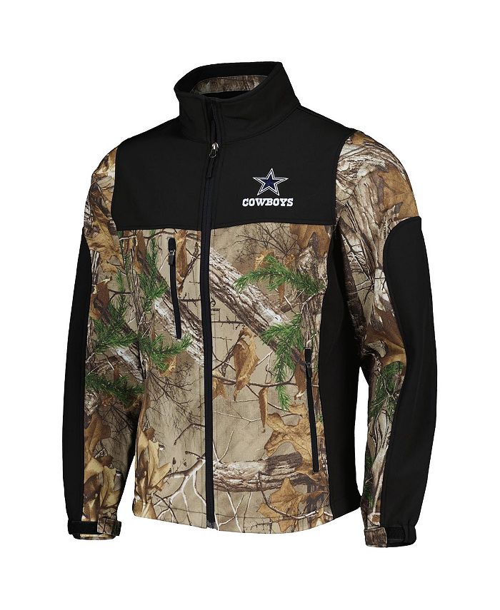 Dunbrooke Men's Realtree Camo, Black Dallas Cowboys Hunter Softshell ...