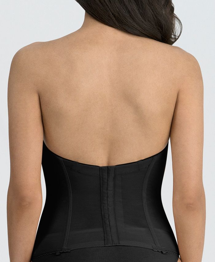 Dominique Brianna Low Back Strapless Longline Bra, 8980 - Macy's