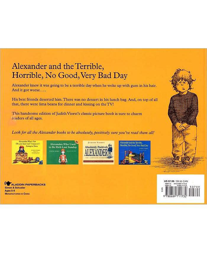 Barnes & Noble Alexander and the Terrible, Horrible, No Good, Very Bad ...