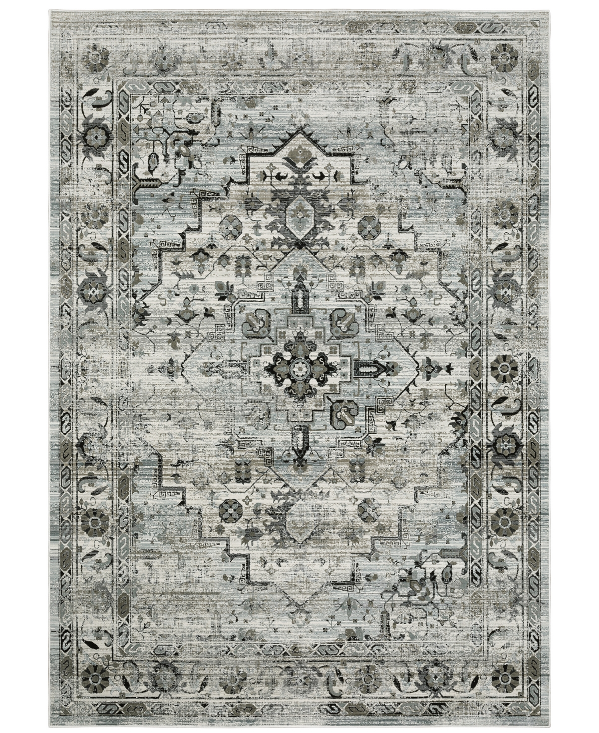 Click here for Oriental Weavers Gemini 020Z2 53 x 76 Area Rug - G... prices