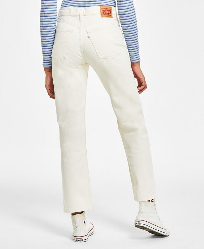 Levi's Low Pro Classic Straight-Leg High Rise Jeans - Macy's