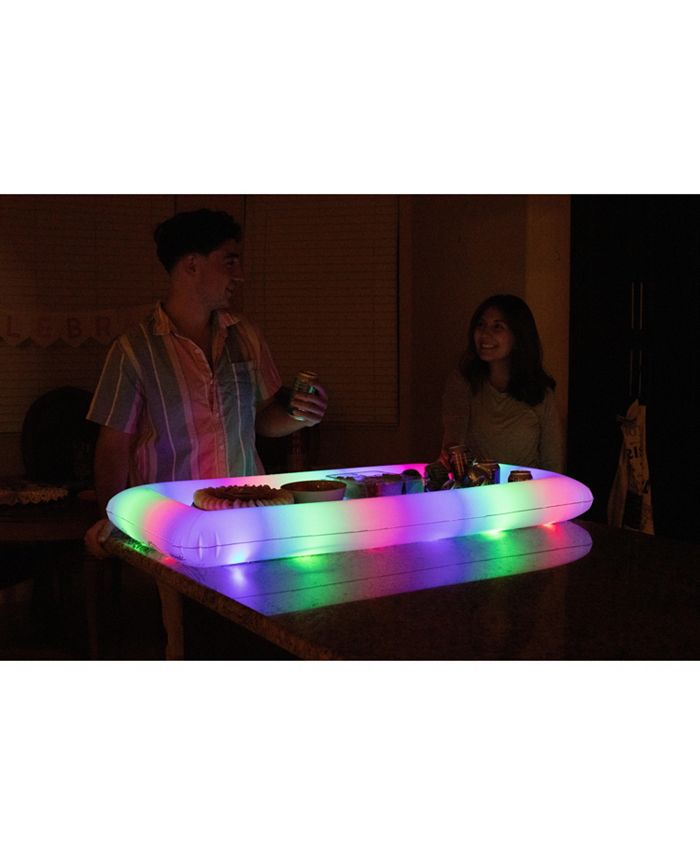 PoolCandy Illuminated LED Buffet Snack Cooler - Macy's