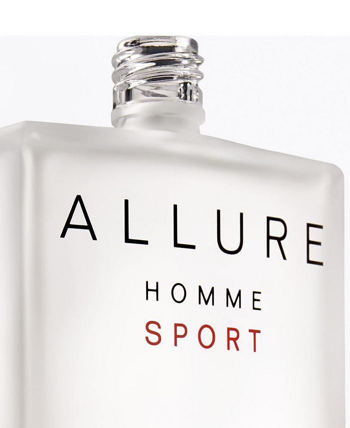 CHANEL ALLURE HOMME SPORT After Shave Lotion, 3.4 oz. - Macy's