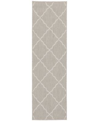 JHB Design Genoa Outdoor 7225GNA 1'10" x 7'3" Runner Area Rug - Macy's