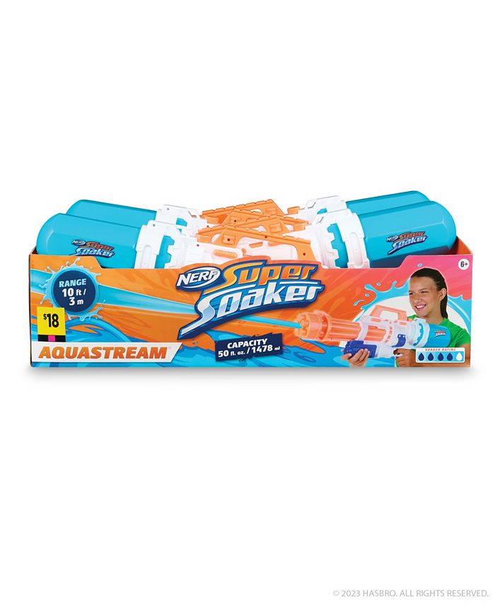 Nerf Super Soaker Aqua Stream by Wowwee - Macy's