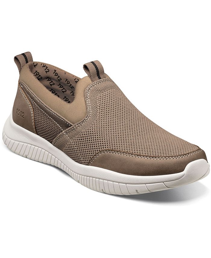 Nunn Bush Men's Kore City Pass Knit Moc Toe Slip-On Shoes - Macy's