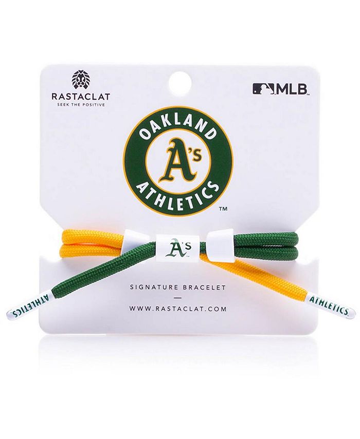 Rastaclat Men's Oakland Athletics Signature Outfield Bracelet - Macy's