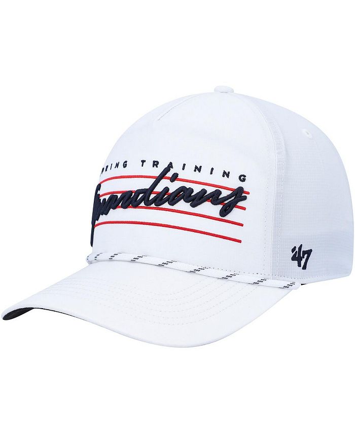 '47 Brand Men's White Cleveland Guardians Downburst Hitch Snapback Hat ...