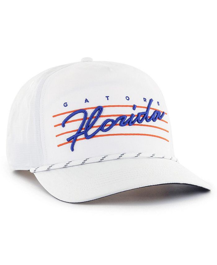 '47 Brand Men's White Florida Gators Downburst Hitch Trucker Snapback ...
