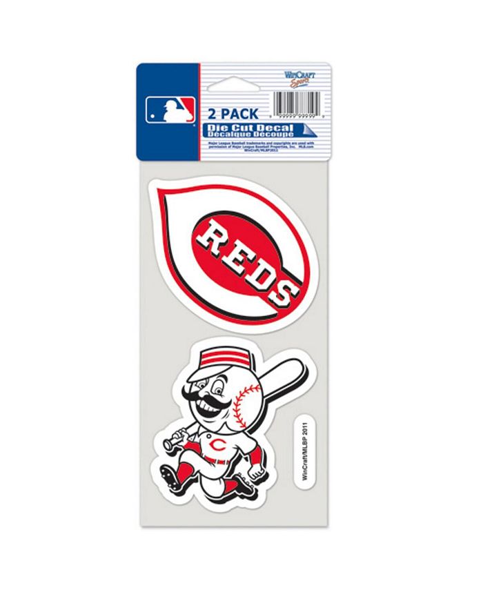 Wincraft Cincinnati Reds 2-Pack 4'' x 4'' Die-Cut Decals - Macy's