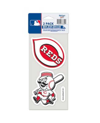 Cincinnati Reds 2-Pack 4'' x 4'' Die-Cut Decals - Macy's
