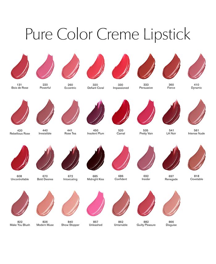 Estée Lauder Pure Color Lipstick, Creme - Macy's