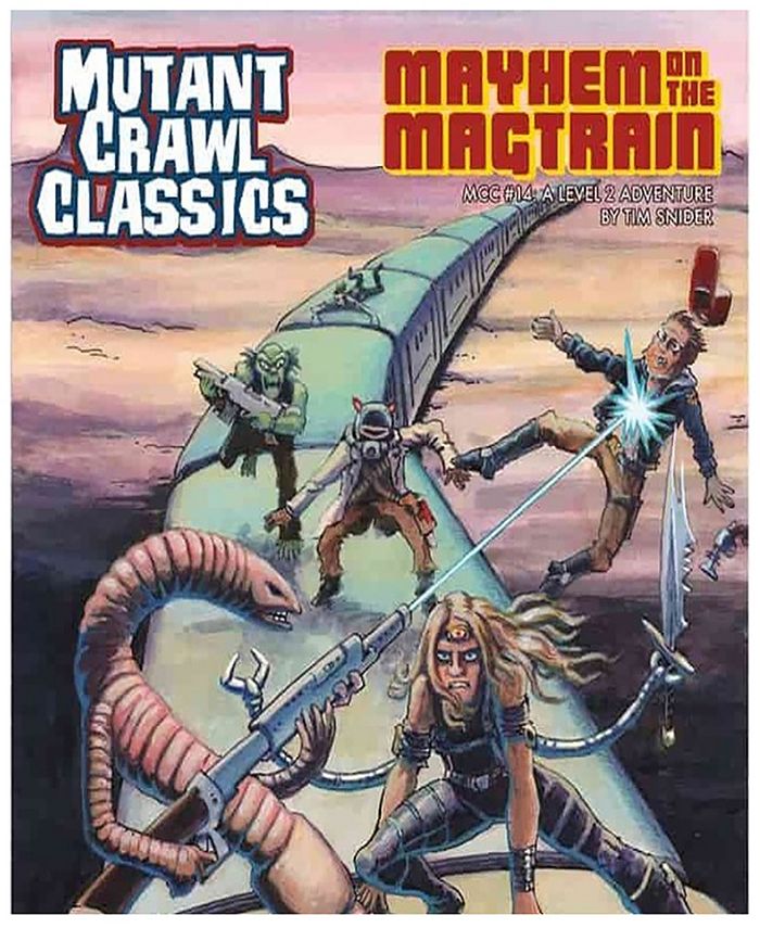 Goodman Games Mmc 14 Mayhem on the Magtrain Paperback Book, Level 2 ...