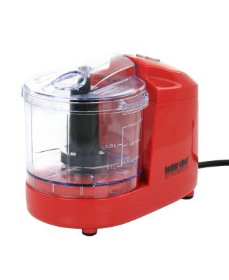 Better Chef Compact 12 Ounce Mini Chopper in Red - Macy's