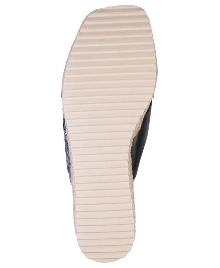 GC Shoes Women's Lindsey Strappy Platform Slide Sandals - Macy's