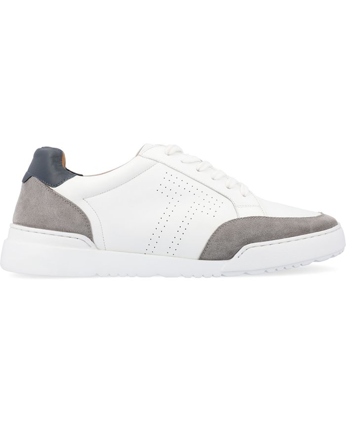 Thomas & Vine Men's Roderick Casual Leather Sneakers - Macy's