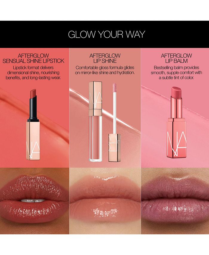 NARS Afterglow Sensual Shine Lipstick - Macy's