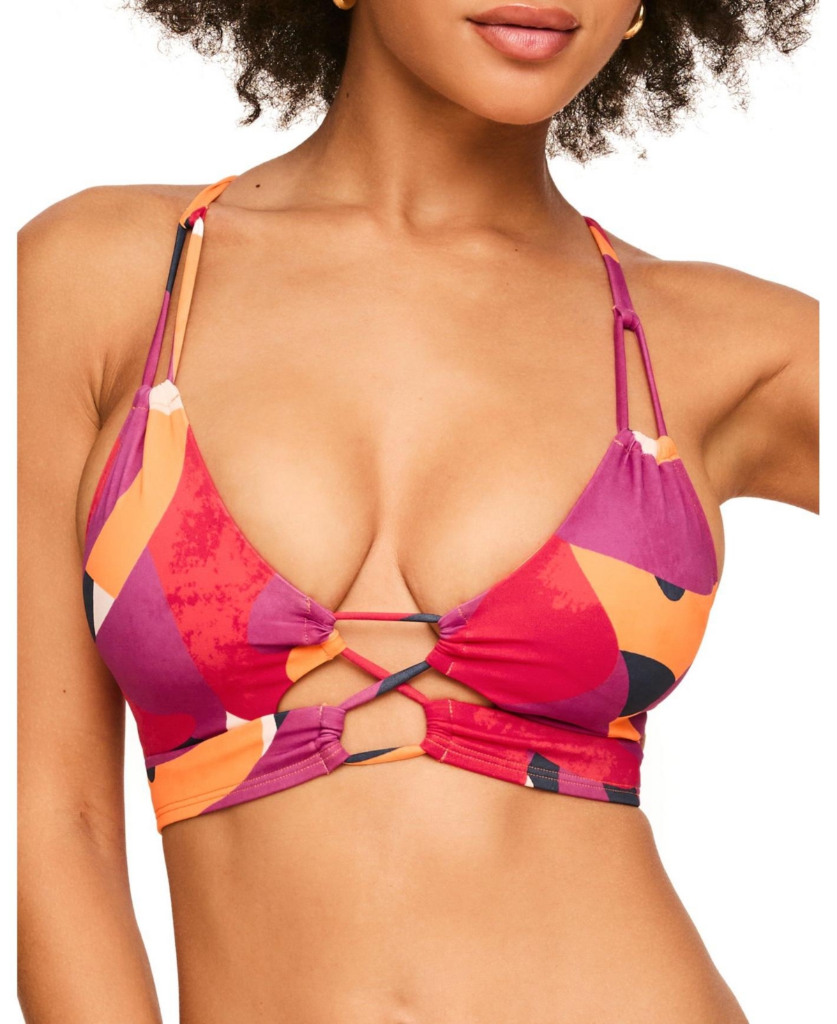 Click here for Tatiana Womens Swimwear Bra Top - Novelty red prices