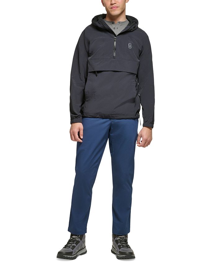 BASS OUTDOOR Men's Outdoor Packable Popover Jacket & Reviews - Coats ...