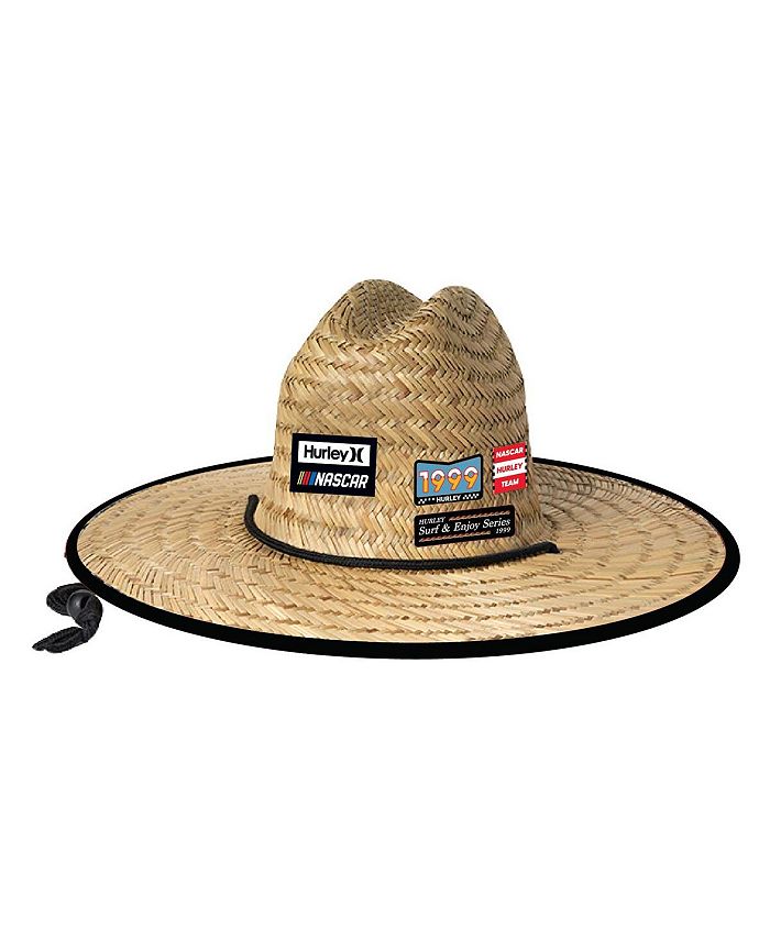 Hurley Men's Natural NASCAR Straw Hat - Macy's