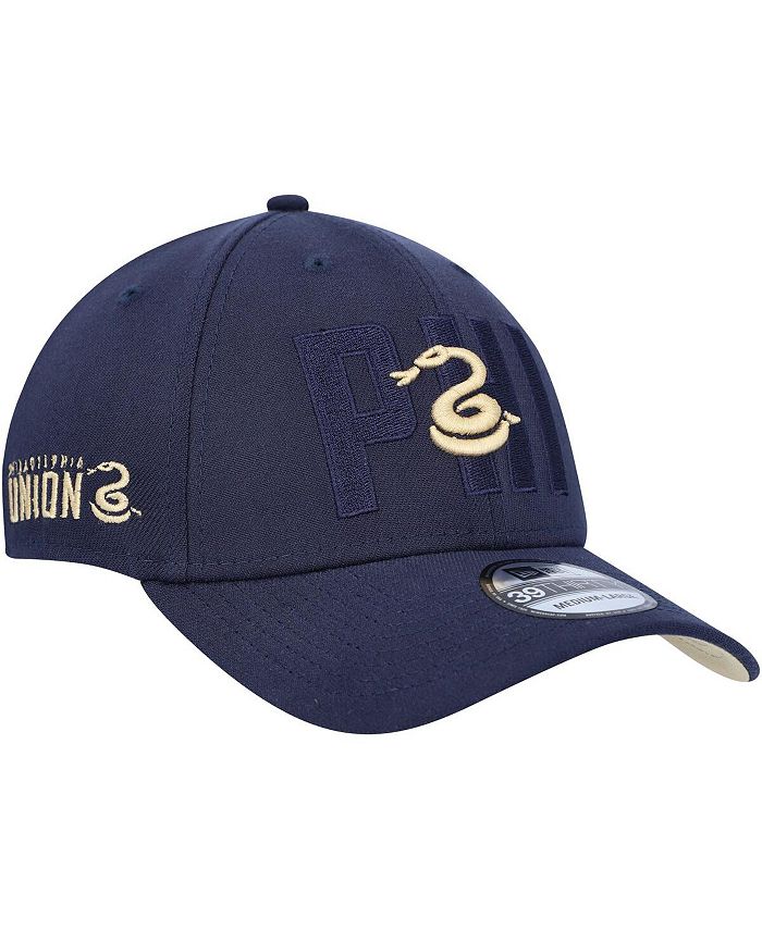New Era Men's Navy Philadelphia Union Kick Off 39THIRTY Flex Hat - Macy's