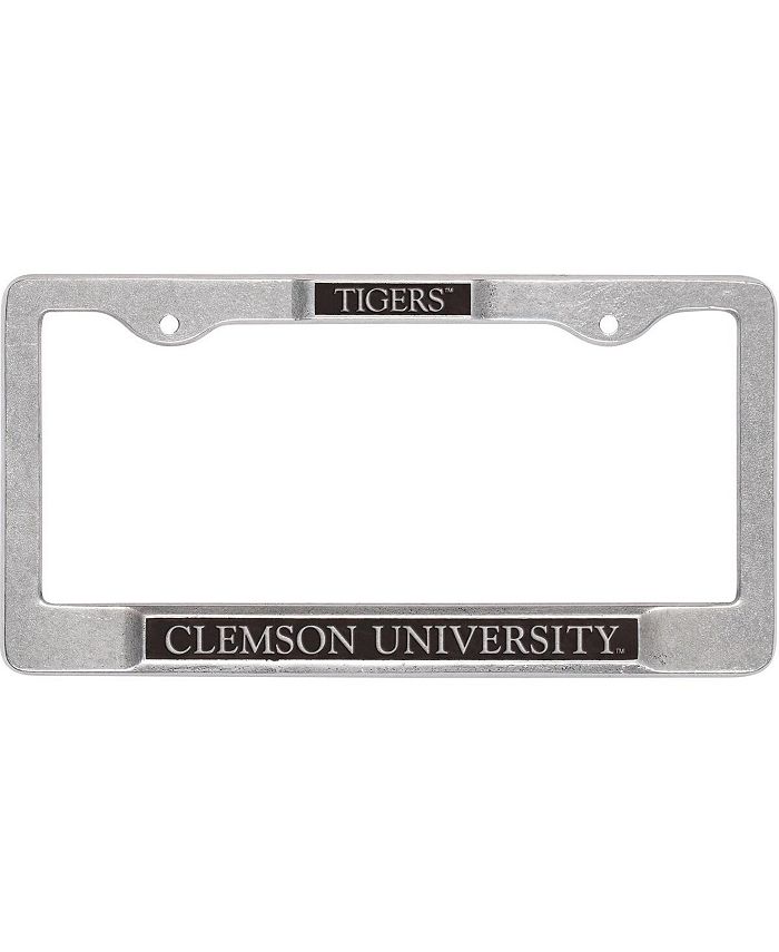 Carson Industries Pewter Clemson Tigers Team Name License Plate Frame ...