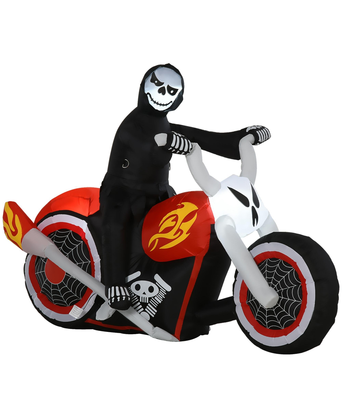Click here for Homcom Inflatable Halloween Ghost Biker Yard Decor... prices