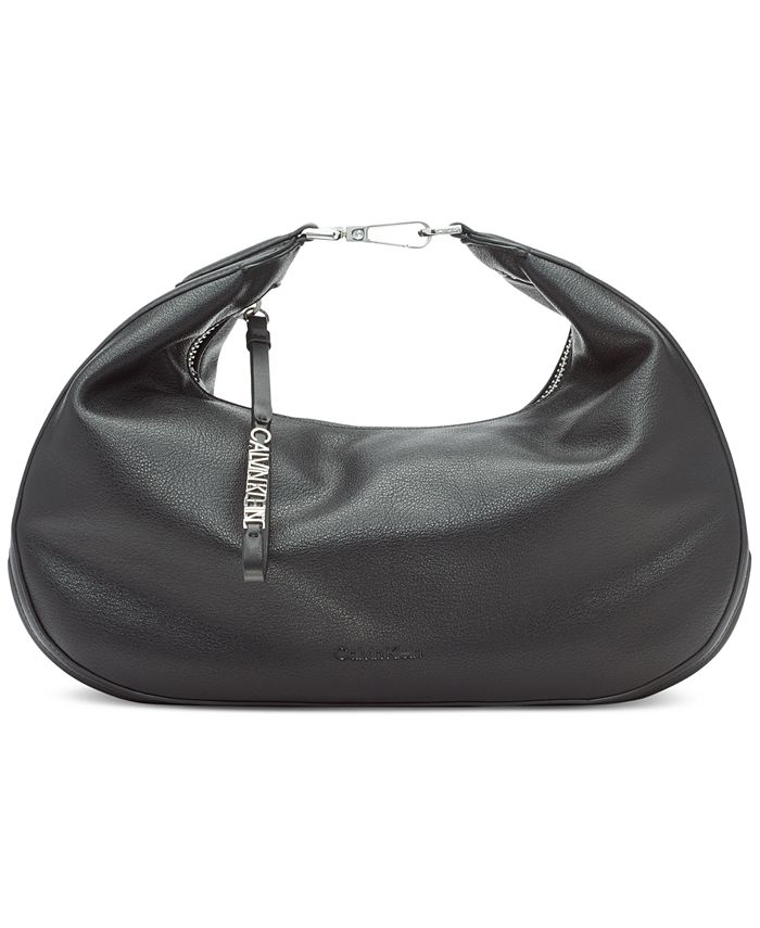 Calvin Klein Clay Large Top Zipper Convertible Crossbody Bag - Macy's